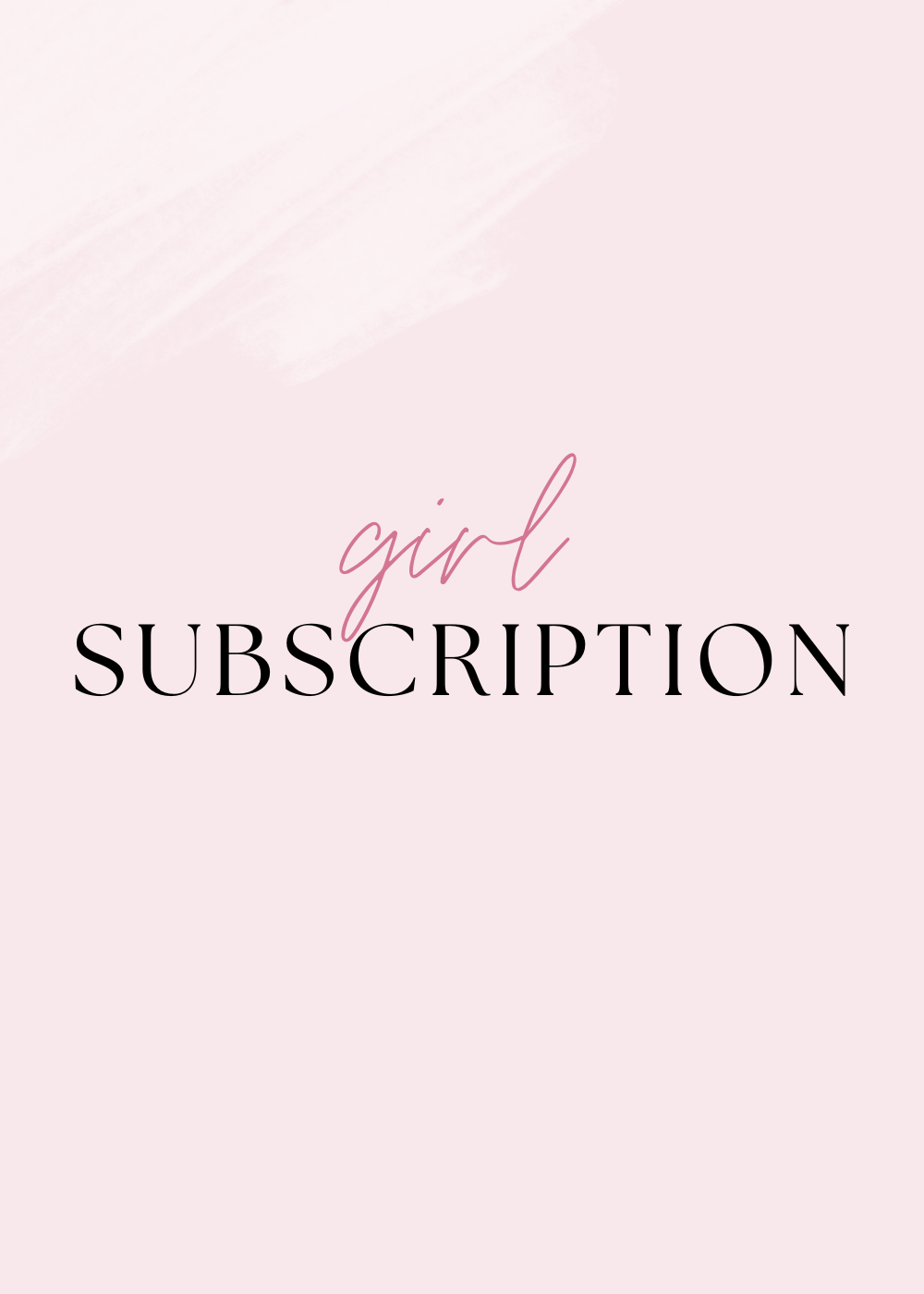 Girls Subscriptions – Evie Pearl Handmade